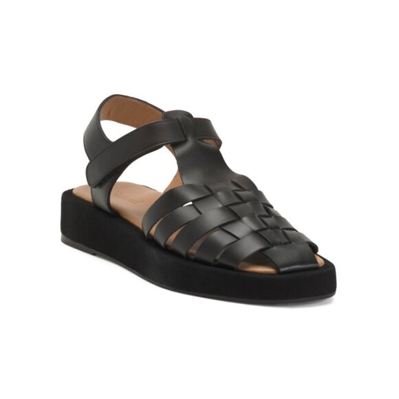 Flattered | Shoes | Flattered Black Made In Spain Leather Gigi Flat ...